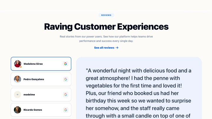 Google Reviews Tabs - Embed Google Feed On Any Website