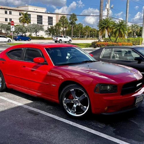 2008 Dodge Charger Cherry Red