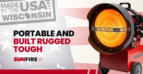 Sunfire 150 Radiant Heater | Portable Diesel Heater