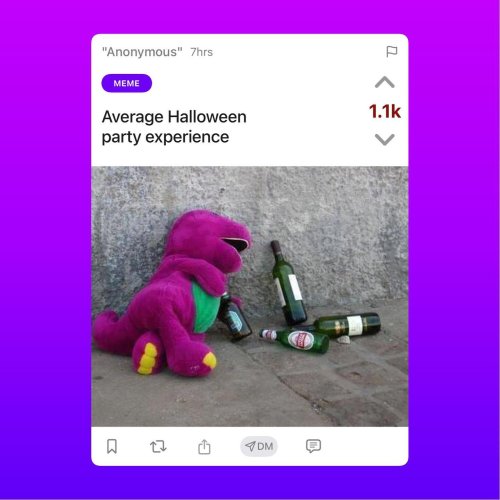Drunk Barney Meme
