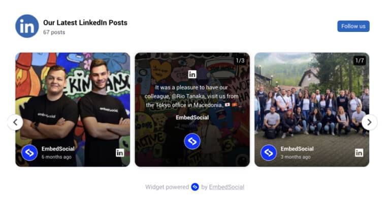 Examples of Social Media Feeds for Any Website - EmbedSocial