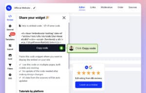 How to Embed a Google Reviews Badge: A Step-by-Step Guide - EmbedSocial