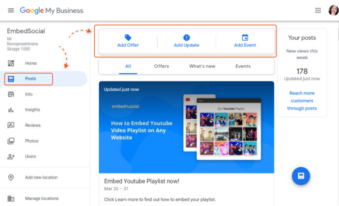 Google Posts: Everything You Need to Know About - EmbedSocial