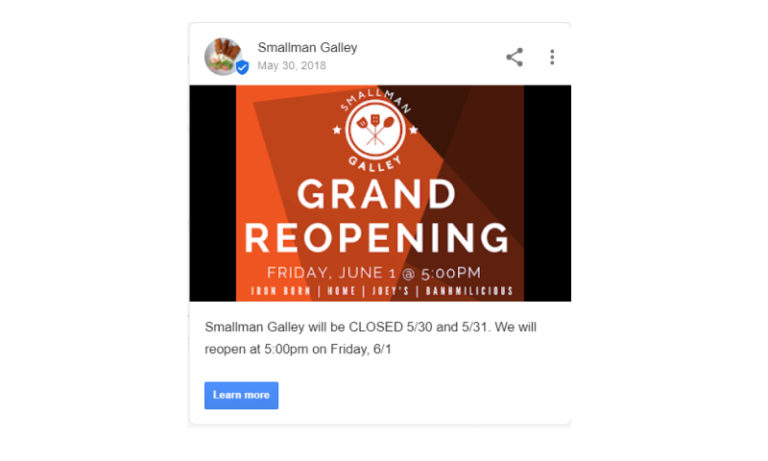 Google Posts: Everything You Need to Know About - EmbedSocial