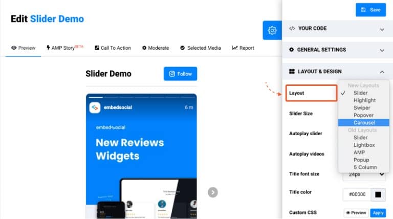 New Instagram Story Widgets for any Website: Templates and Demos