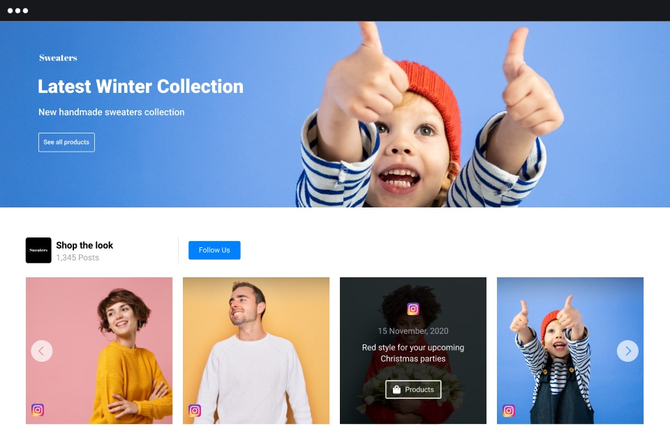Create Shop My Feed With Product Tags by EmbedSocial