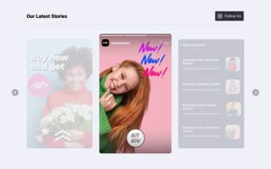 New Instagram Story Widgets for any Website: Templates and Demos