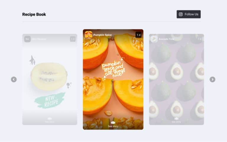 New Instagram Story Widgets for any Website: Templates and Demos