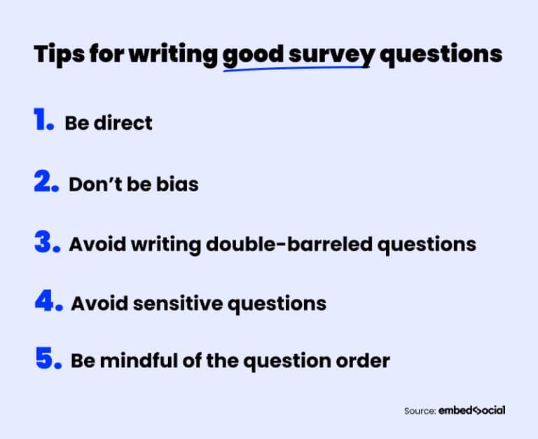8 Types of Survey Questions And Examples of Form Fields To Use
