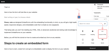 How to Embed Forms on Your Website - EmbedSocial