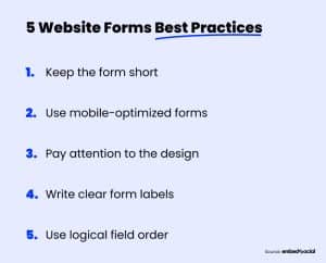 5 Free Website Forms For Any Small Business