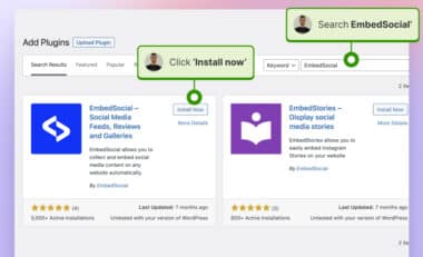 The Best WordPress Social Media Feeds Plugins - EmbedSocial