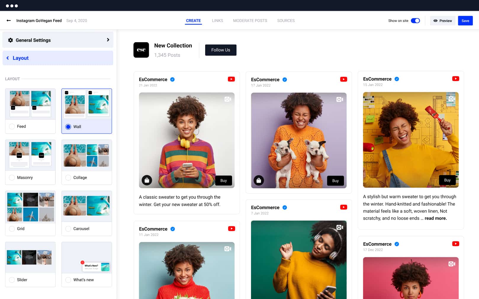 Feedlink Page