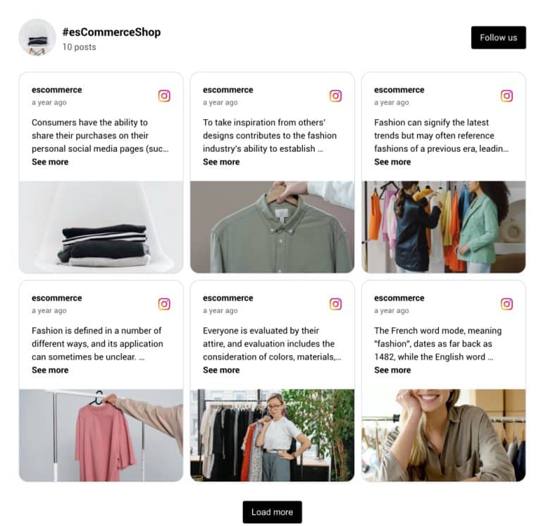 30 Best Instagram Walls for Websites + Real Examples