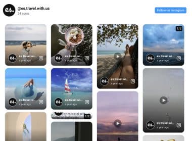 40+ Best Instagram Walls for Websites + Real Examples