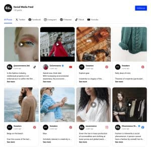 30 Best Instagram Walls for Websites + Real Examples