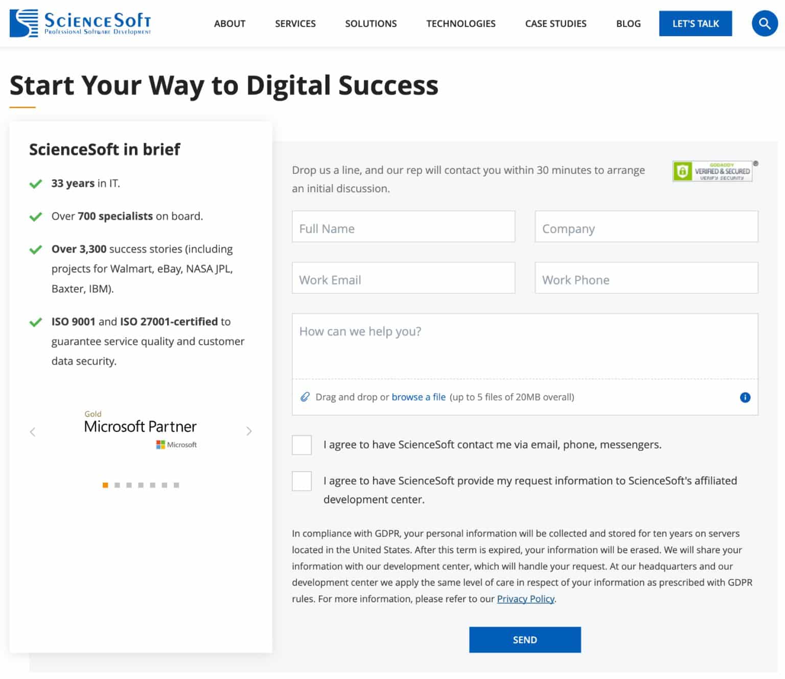 15 Free Contact Us Forms by Business Type [+ Free Template]