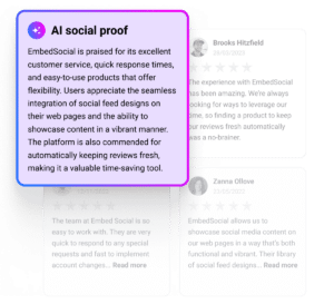 AI-Powered Reviews Management Tools by EmbedSocial