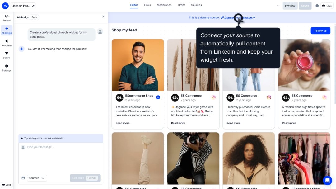 How to Embed LinkedIn Feed on Your Website in 2026? [Official API Method]