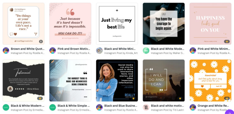 30 Instagram Feed Themes + How To Re-Create Them by Yourself!
