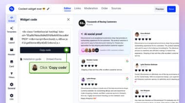 How to Embed Google Reviews on Your Website For Free & Pro - EmbedSocial