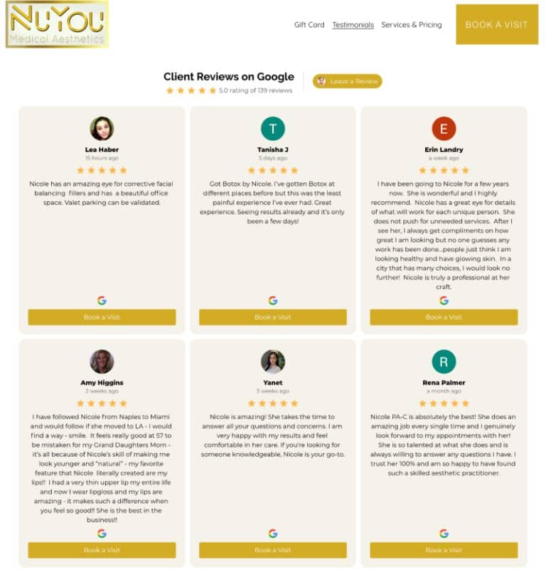 10 Display Google Reviews Best Practices for Your Website - EmbedSocial