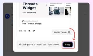How to Embed Threads Feed Posts On Any Website for Free? - EmbedSocial