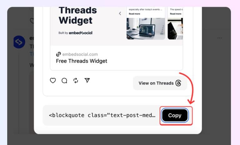 How to Embed Threads Feed Posts On Any Website for Free? - EmbedSocial