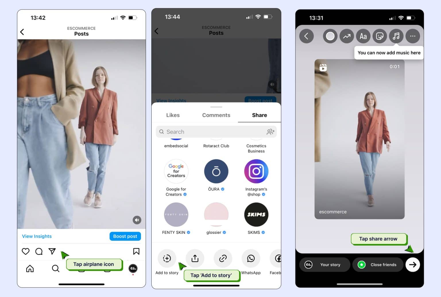 How to Repost on Instagram (Posts, Stories, Reels) and to Your Website as UGC?