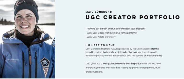 UGC Portfolio Examples & How to Create One - EmbedSocial