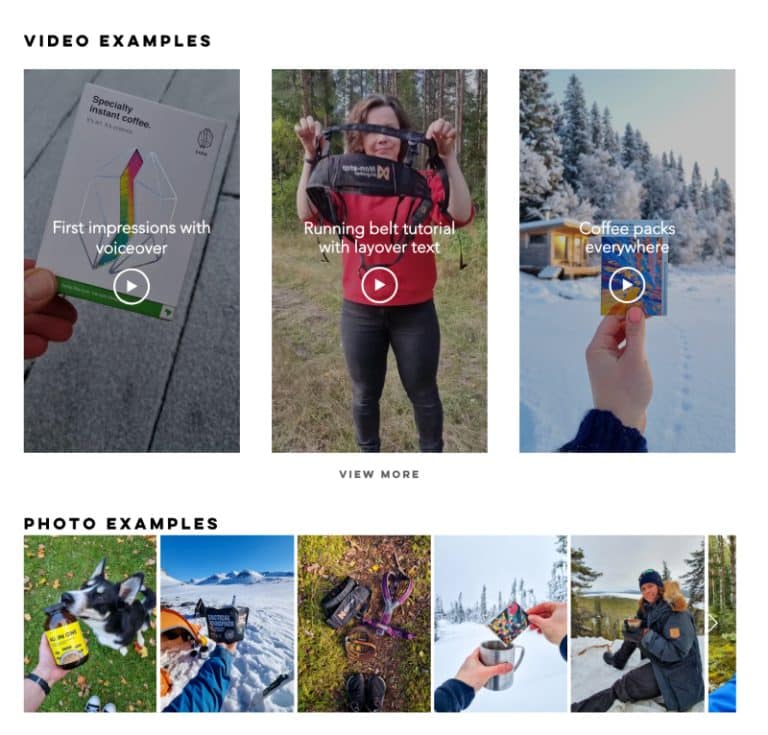 UGC Portfolio Examples & How to Create One - EmbedSocial
