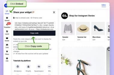 How to Create & Embed a Shoppable Instagram Feed on Your Website [Shop ...