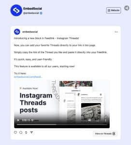 How to Schedule Threads Posts in 2025? - EmbedSocial