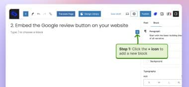How to Add a Google Review Button to Website in 2025? - EmbedSocial