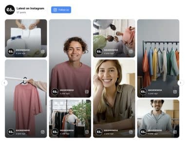 40+ Best Instagram Walls for Websites + Real Examples