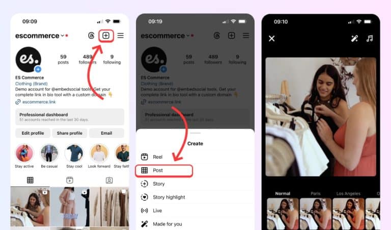 How to Schedule Instagram Posts in 2025 for Free - EmbedSocial