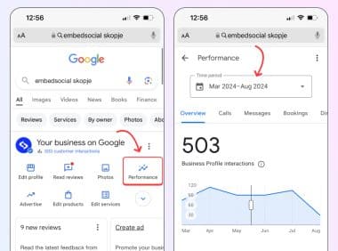 How to Use Google Business Profile Insights? Step By Step | EmbedSocial