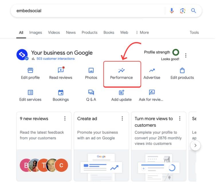 How to Use Google Business Profile Insights? Step By Step - EmbedSocial