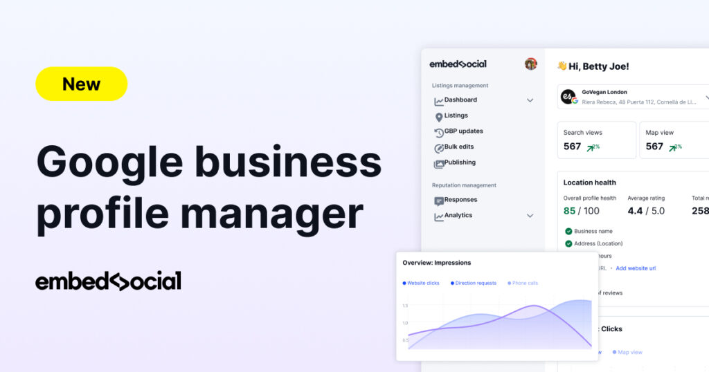 The #1 Google Business Profile Manager - EmbedSocial