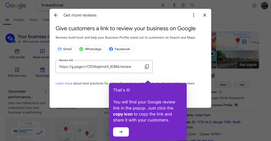 How to Get Google Review Link? | EmbedSocial