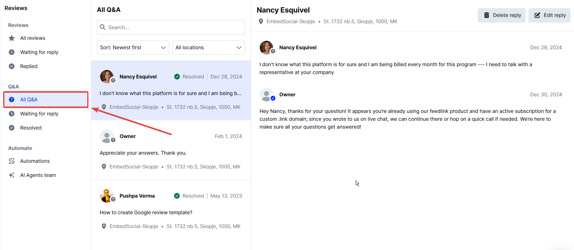 How to Manage Google Q&A for Multiple GBP Locations